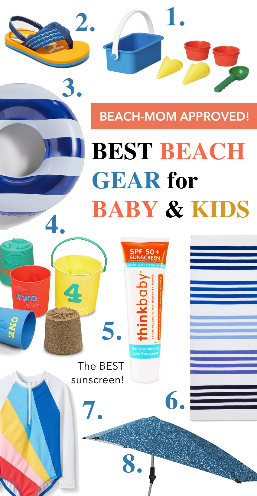 Best Beach Gear for Baby & Kids: Beach-Mom Approved!